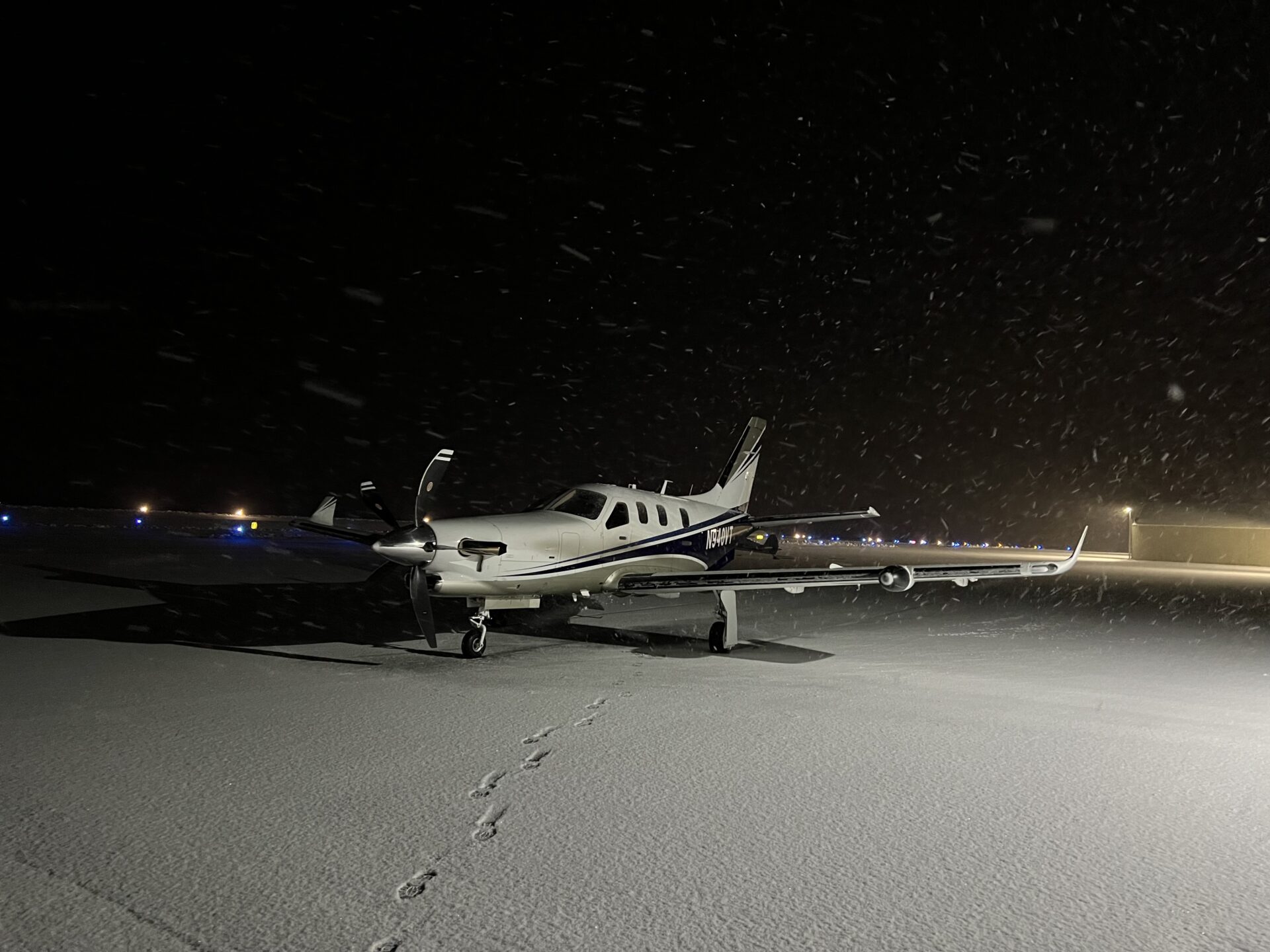AFNE Volunteer Pilot Blessed with Heaven’s Snow During Angel Flight ...
