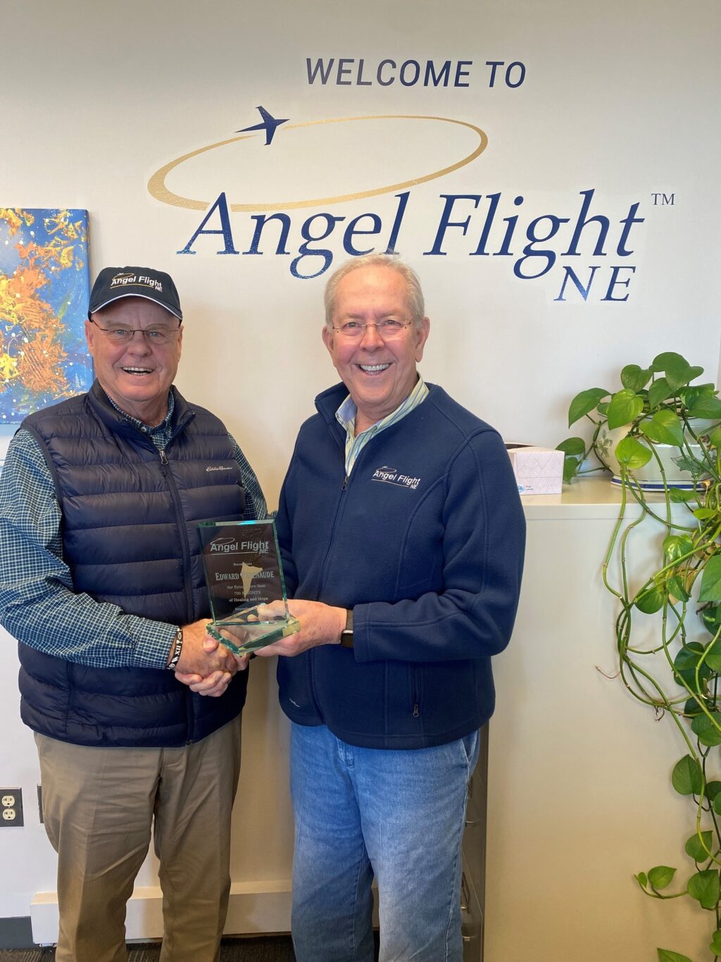 AFNE Volunteer Pilot Ed Patenaude Recognized for 700 Flights of Healing ...