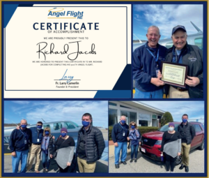 AFNE Volunteer Pilot Rich Jacobs Recognized for Five Missions of ...